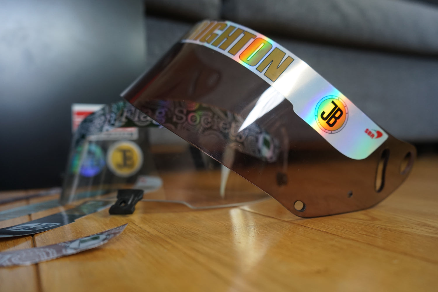 How To Stick Your Visor Sticker On – LidMods