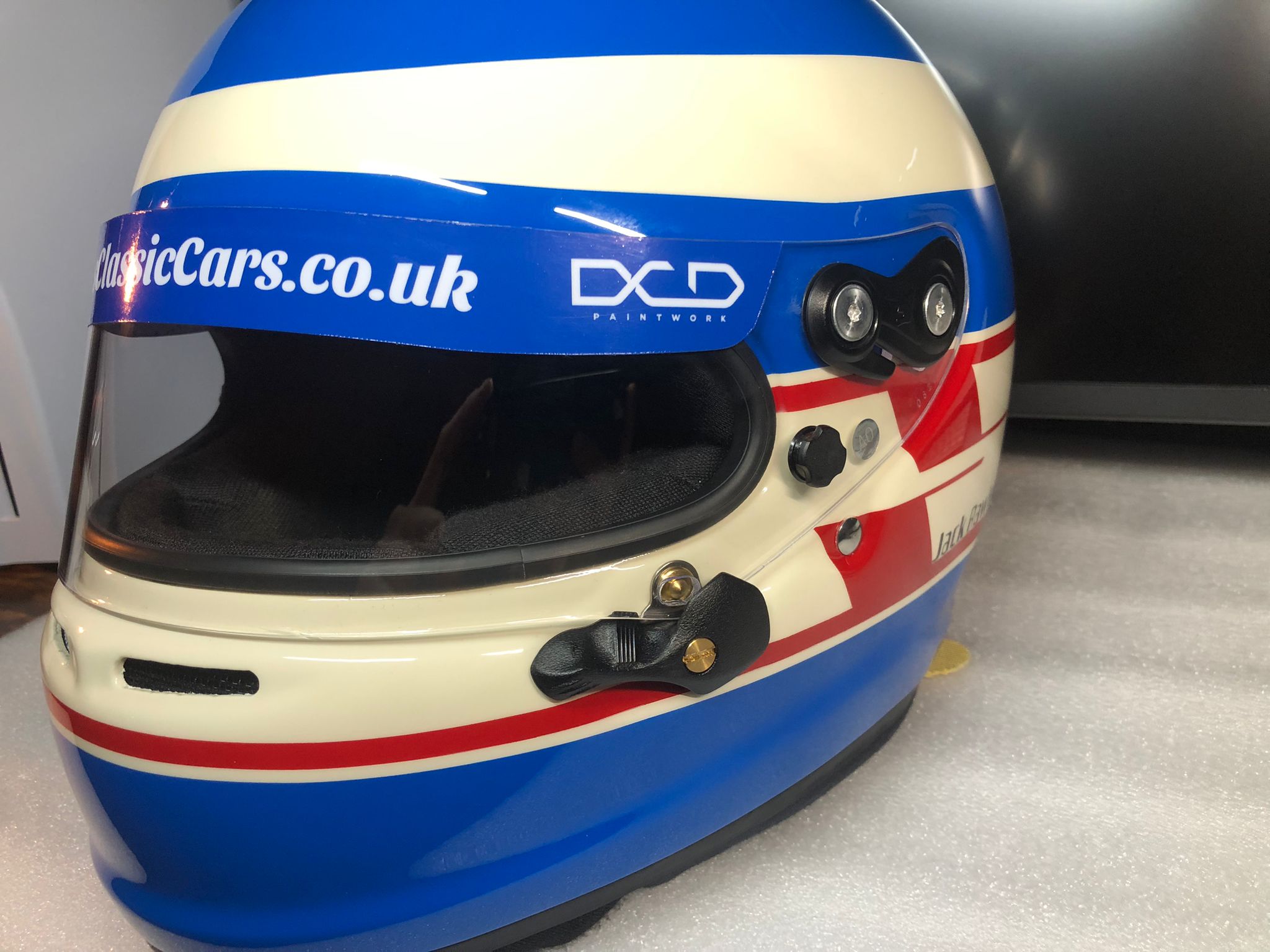 Custom Visor Stickers for Racing / Karting Helmets | LidMods